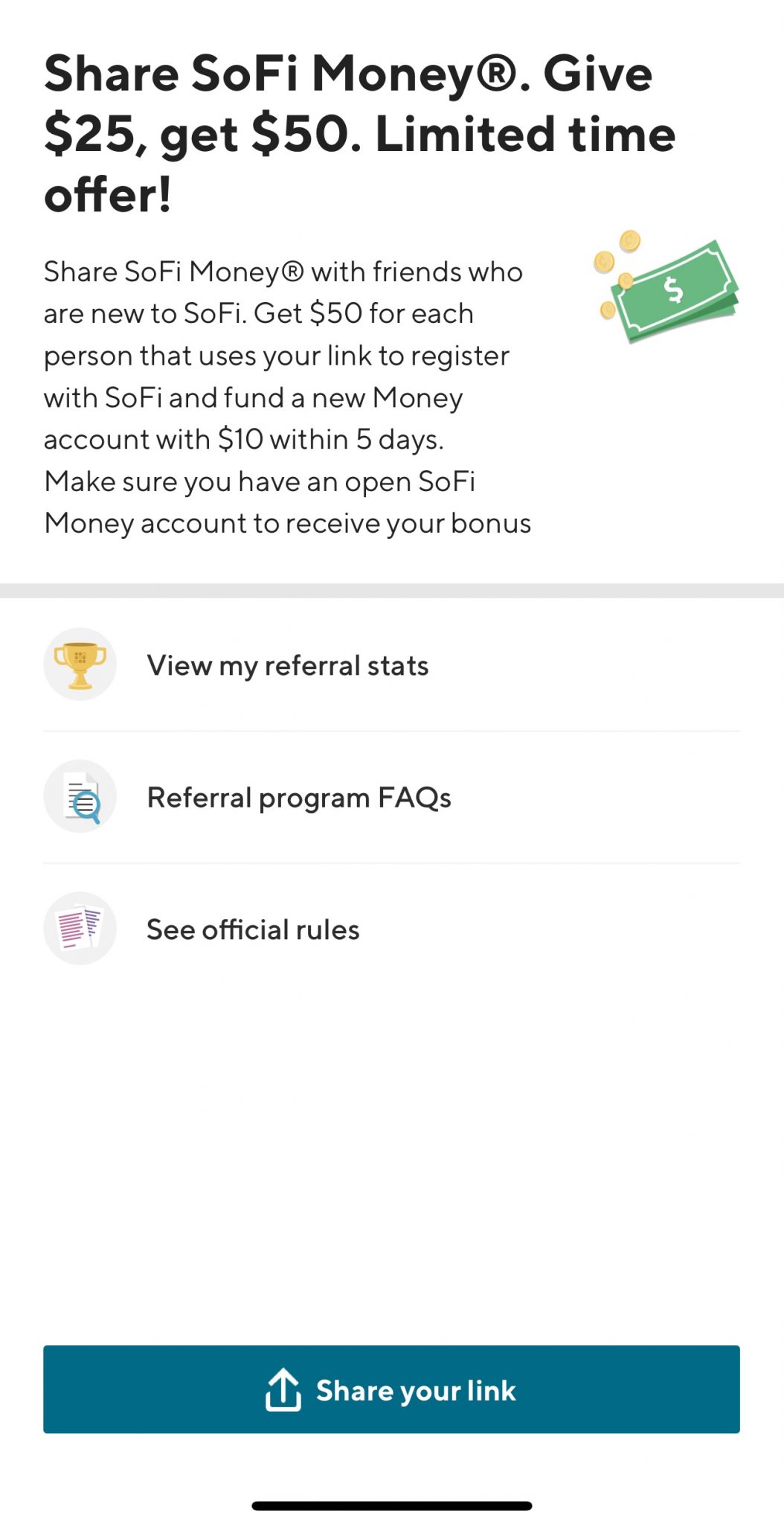 Sofi Money Referral Bonus: Avoid This One Mistake I Made - Loud Money Moves
