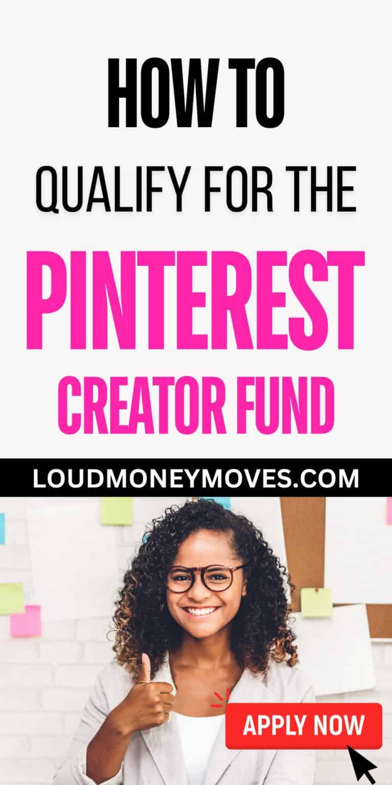Pinterest Creator Fund Requirements | How To Apply - Loud Money Moves