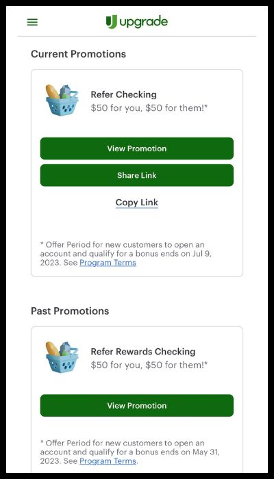 Upgrade Rewards Checking Plus $50 Referral Bonus | Complete Guide ...