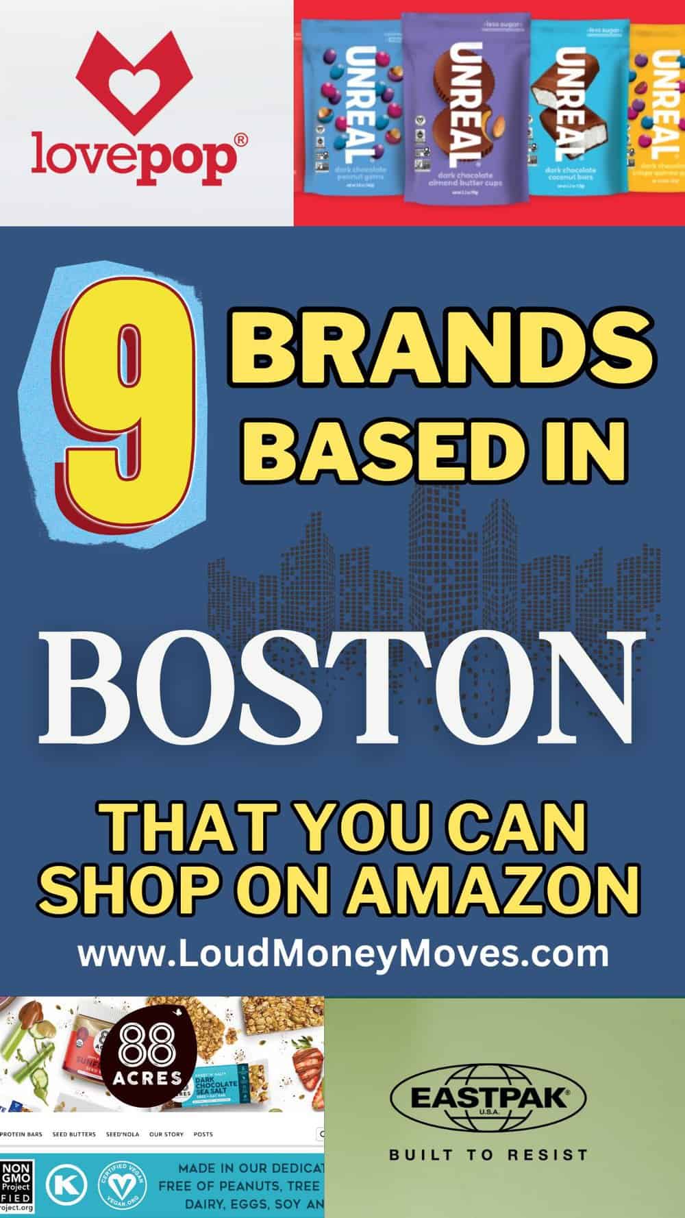 9 Brands Based In Boston You Can Shop On Amazon - Loud Money Moves