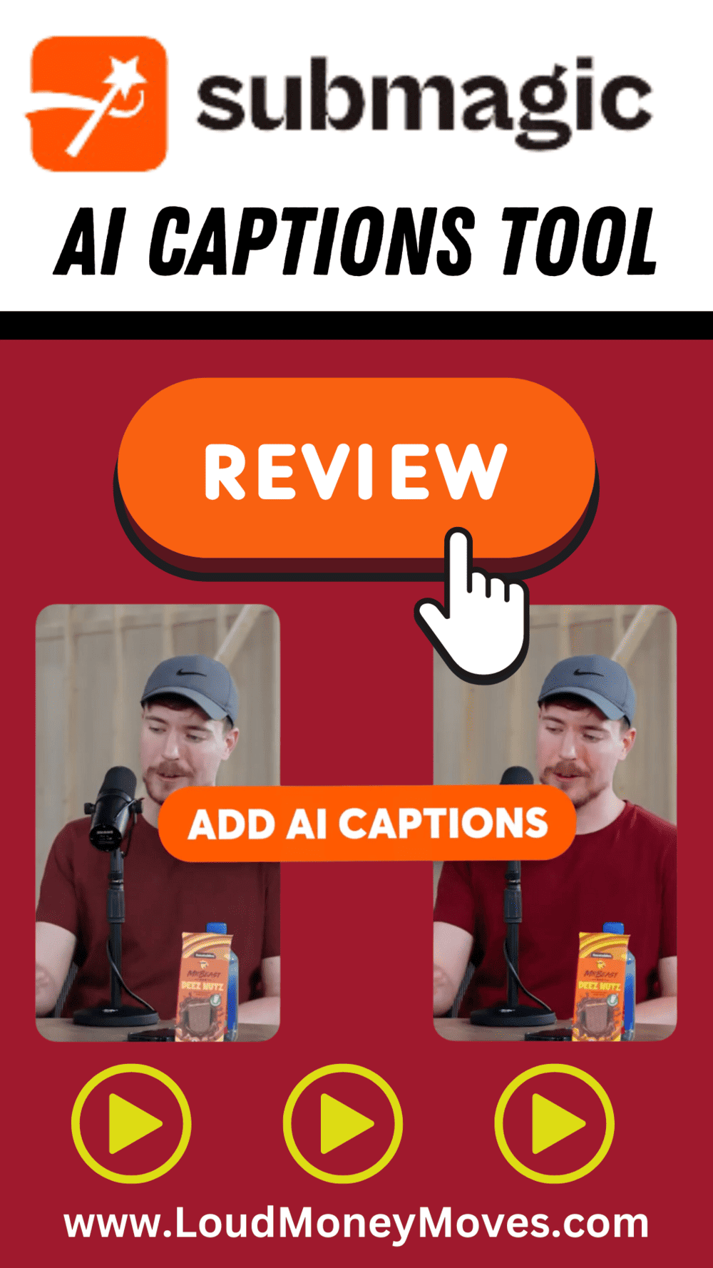 Submagic AI Review: I Tried It On Pinterest Video Pins And TikTok ...