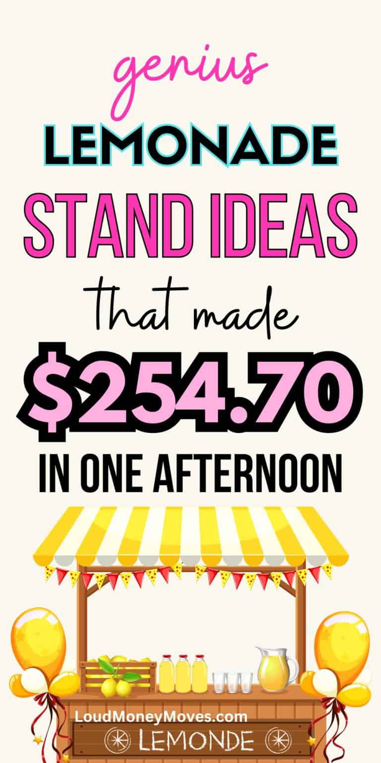 Simple Lemonade Stand Ideas For Kids That Are Cheap And Easy To Do ...