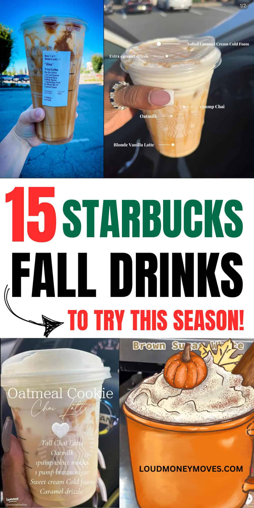 18 Best Starbucks Fall Drinks On The Secret Menu 2025 - Loud Money Moves