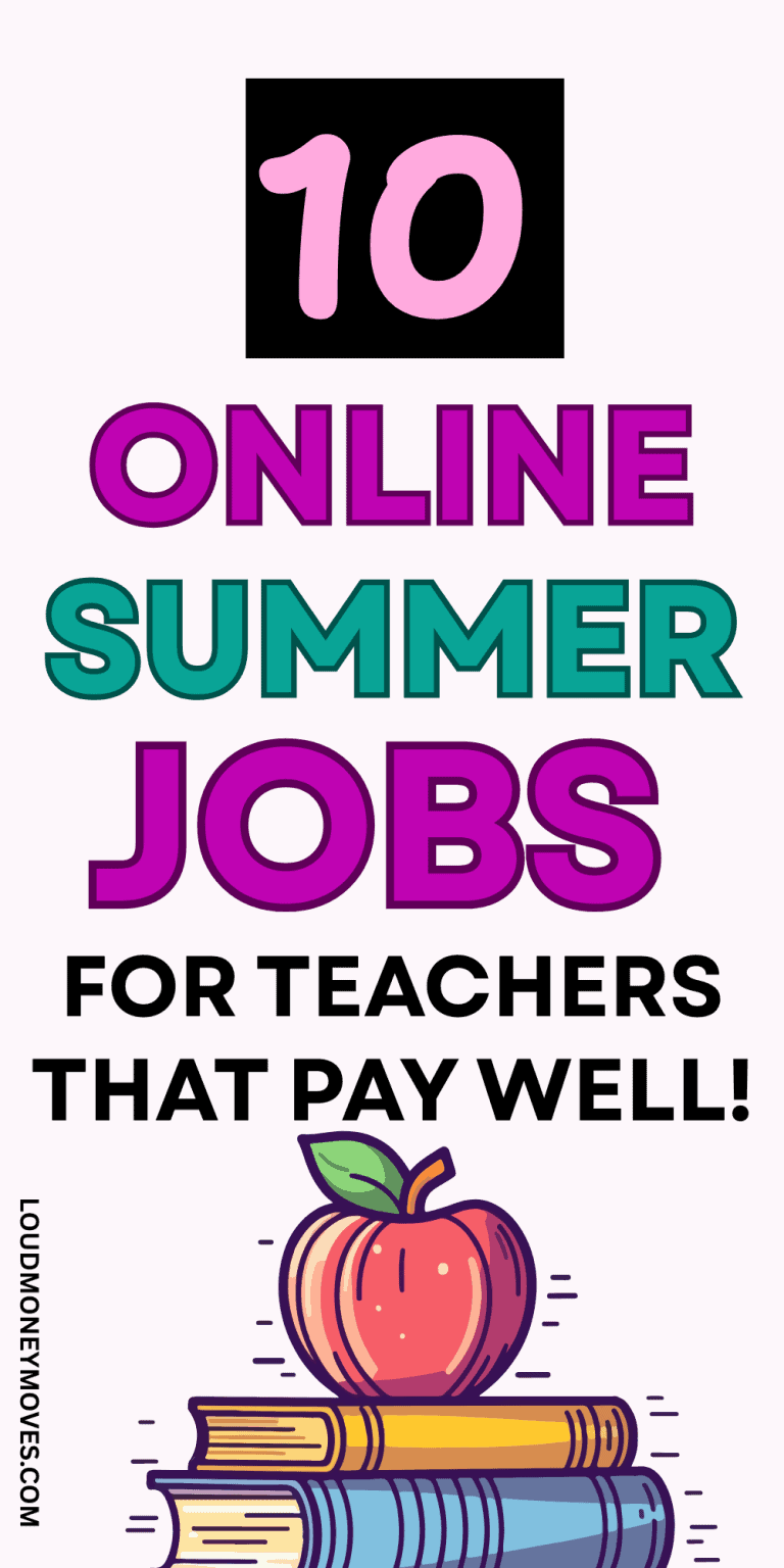10 Flexible Online Summer Jobs For Teachers That Pay Well - Loud Money ...