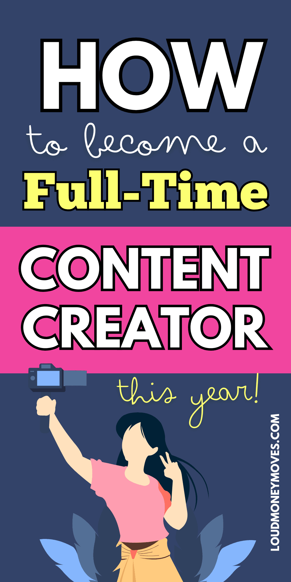 How To Become A Full Time Content Creator In 2025 - Loud Money Moves